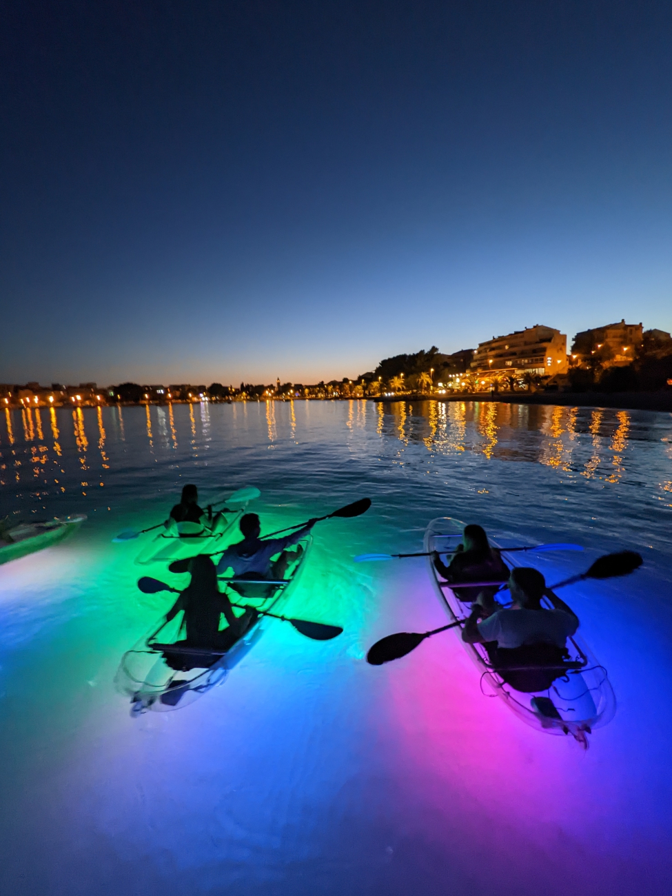 Transparent Kayak Glow tour in Split | Adriatic Adventure
